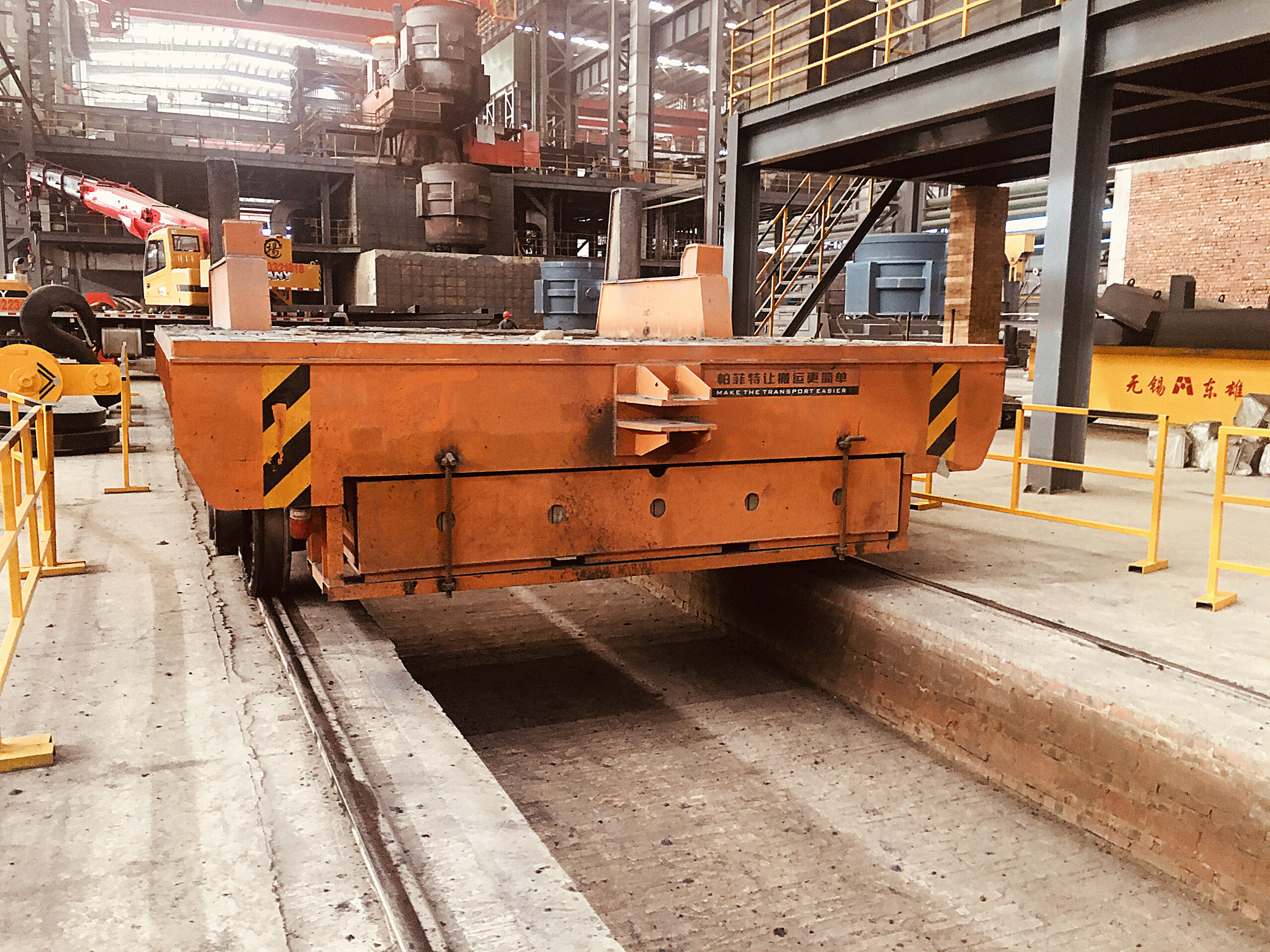 35t Remote Control Material Handling Rail Transfer Cart--Perfte ...