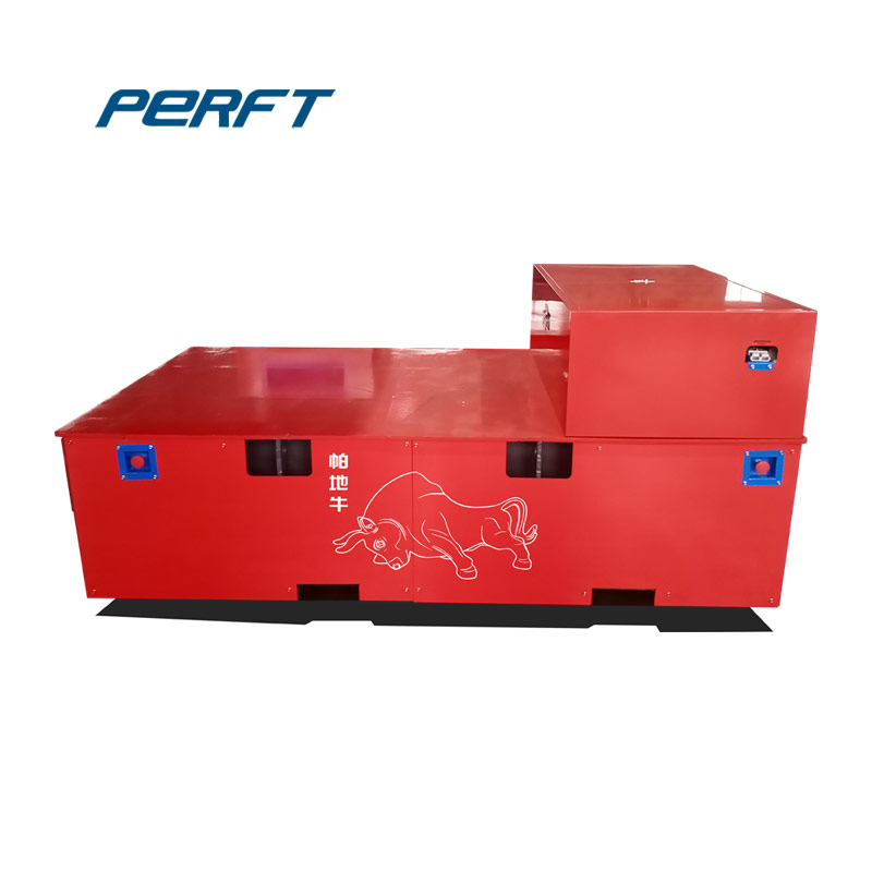 1 Set Of Rail Cart With Ladle For Moving Liquid Metal--Perfte Transfer Cart