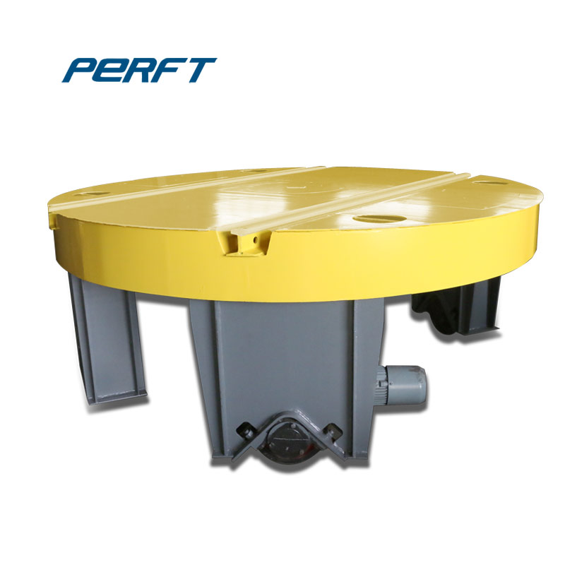 Rail Trailer with Turntable--Perfte Transfer Cart
