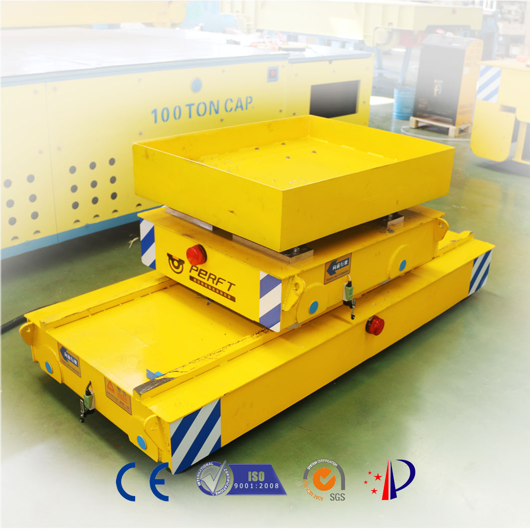 AC Power Motorized Transport Carriage for Machine Parts Handling ...