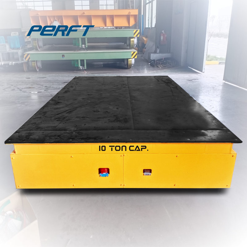 Rail Guide Electric Material Handling Transfer Bogie--Perfte Transfer Cart