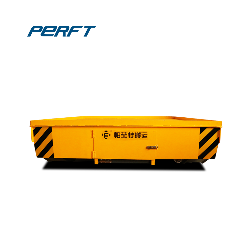The Steel Mill Use Motorized Trackless Transfer Handling Cart--Perfte ...