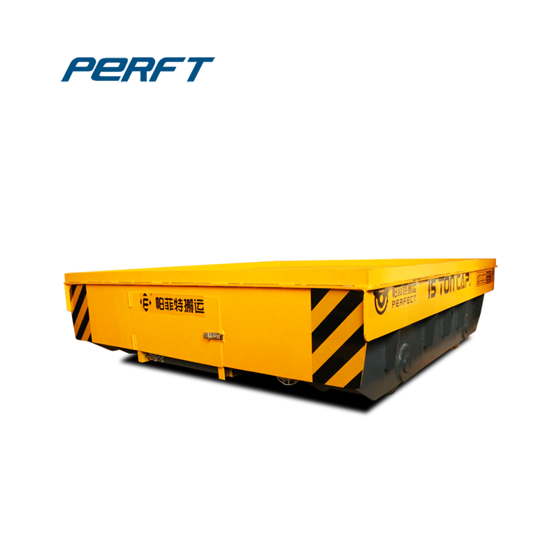 The Steel Mill Use Motorized Trackless Transfer Handling Cart--Perfte ...