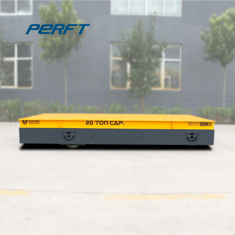 Electrical Trackless Transfer Cart For Workshop 25 Ton--Perfte Transfer ...