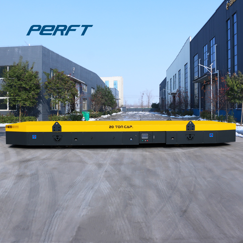 20 ton Electrical Trackless Transfer Cart for Workshop --Perfte ...